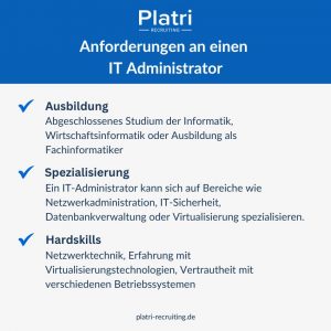 IT Administrator - Aufgaben, Gehalt & weitere Infos